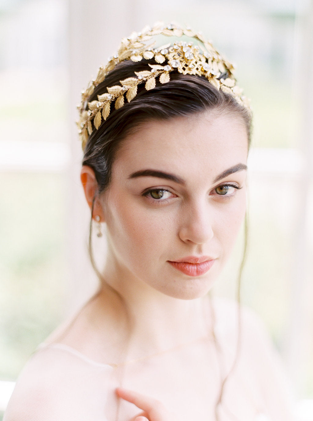 ALEXANDRIA gold wedding crown | Noon on the Moon